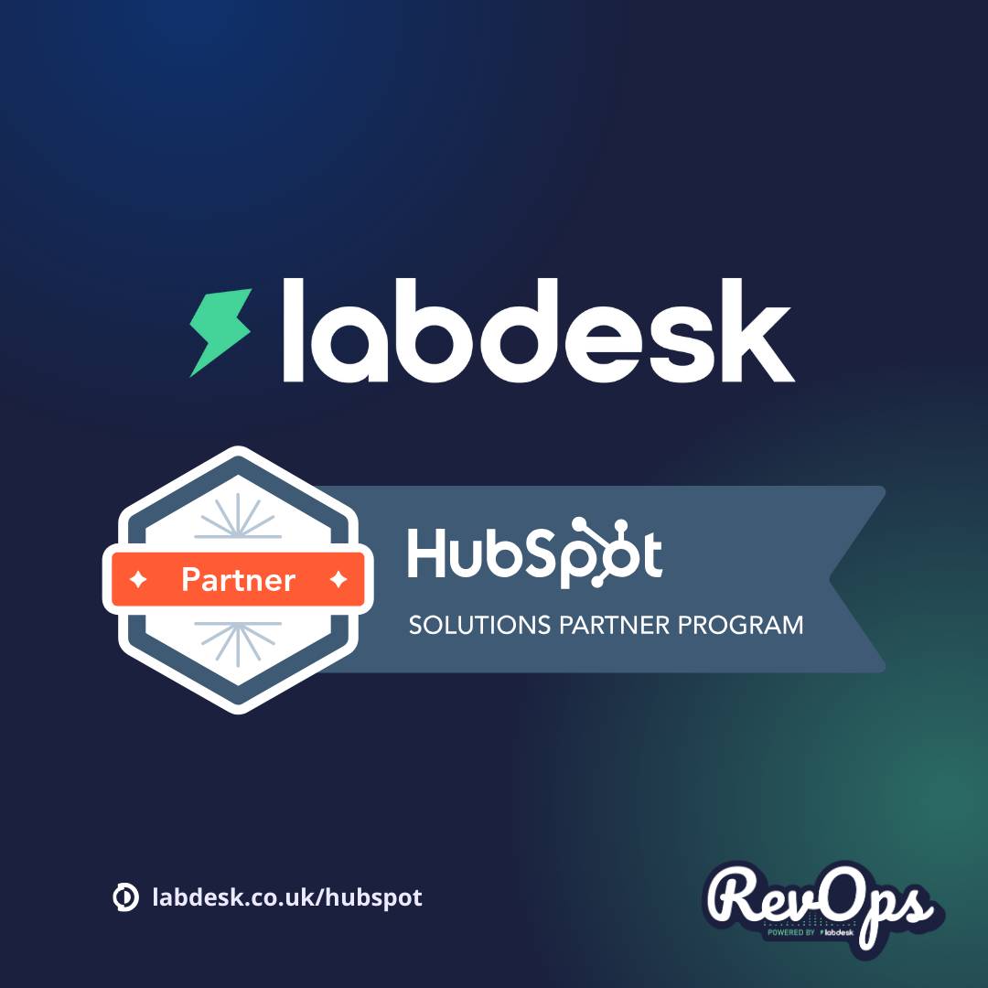 labdesk become certified HubSpot Solutions Partner to help businesses with growth, automation ...