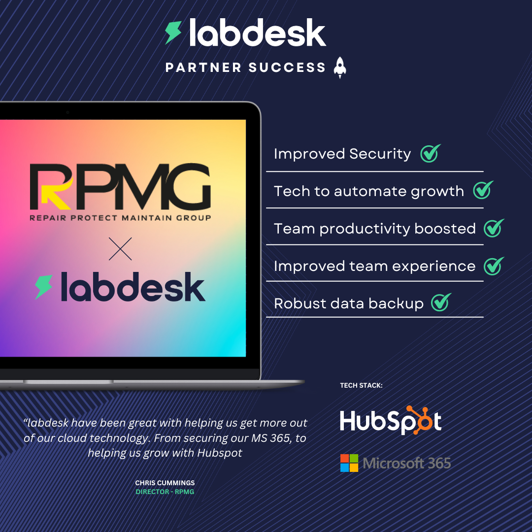 Partner Success - 'RPMG Global' partner with labdesk to bolster their ...